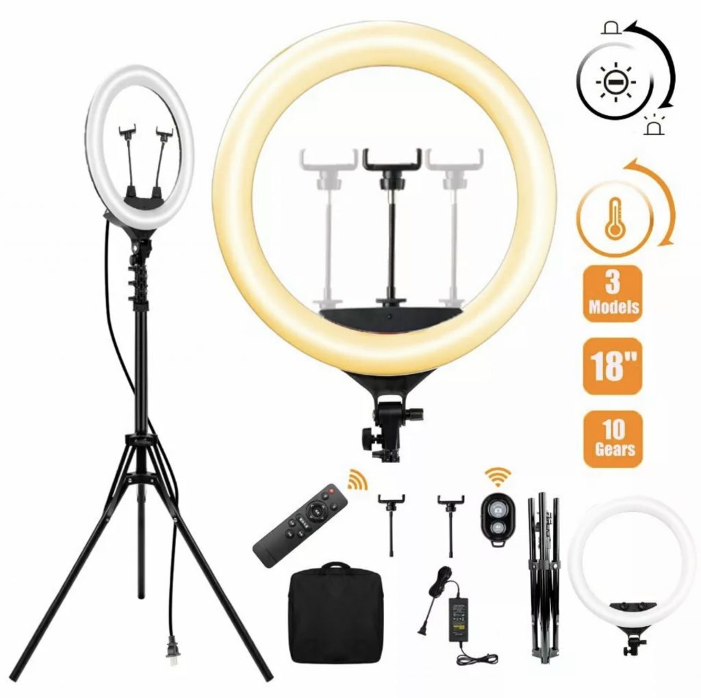 18” Led Ring Light Set - Iccon International